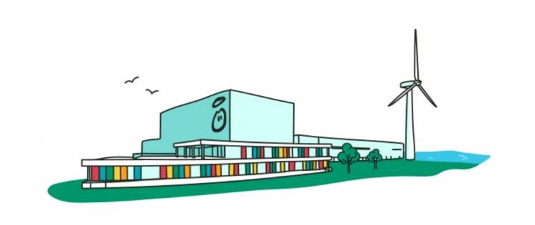 L'usine Innocent, fonctionne à 100% aux énergies renouvelables